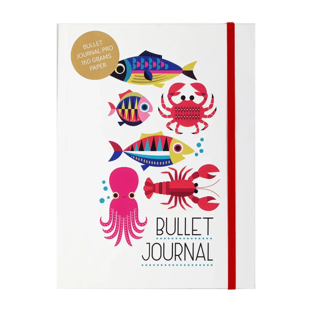 Kitsch Kitchen bullet journal PRO Sealife | Back to BasiX